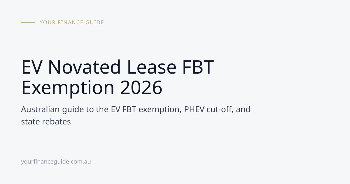 EV Novated Lease FBT Exemption Australia 2026: Complete Guide | Your ...