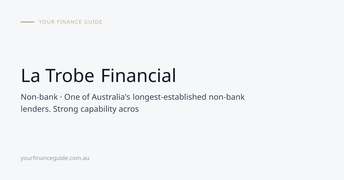 La Trobe Financial Home Loan Rates, Rate Card & Credit Policy (2026 ...